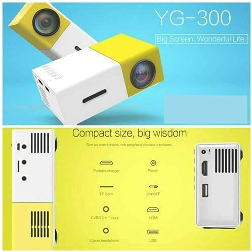 مشخصات پروژکتور قابل حمل YG مدل YG-300 - ارسال ۱۰ الی ۱۵ روز کاری‎