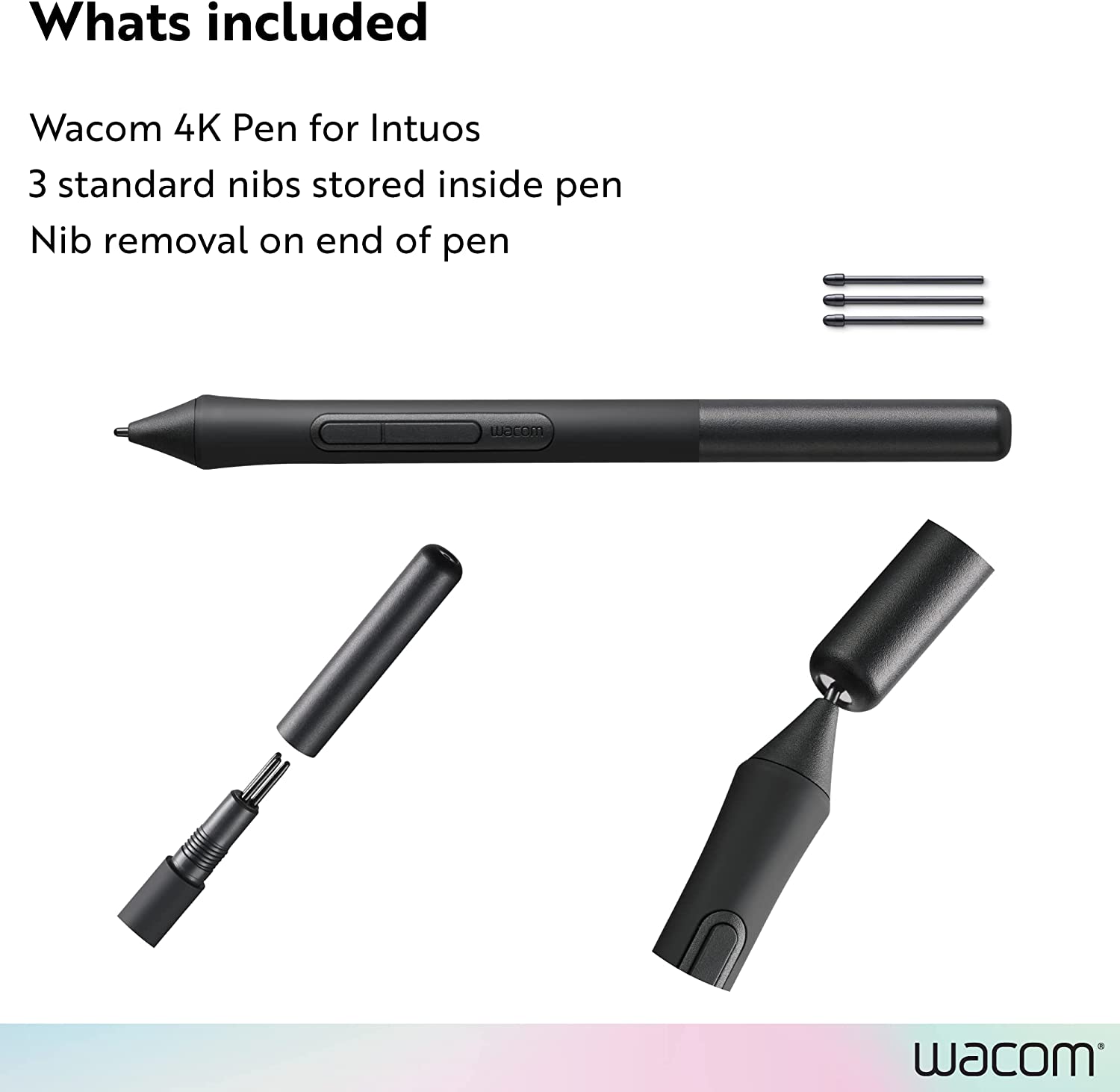مشخصات قلم هوشمند وکام Wacom LP1100K 4K Pen for Intuos Tablet Black - ارسال 15 الی 20 روز کاری‎