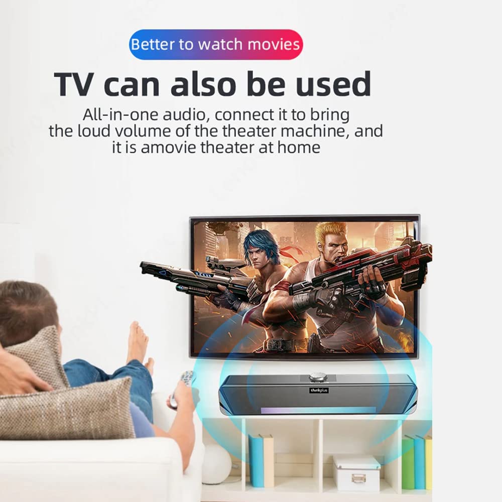 مشخصات اسپیکر لنوو مدل Thinkplus Desktop Soundbar TS33-B - ارسال ۱۰ الی ...