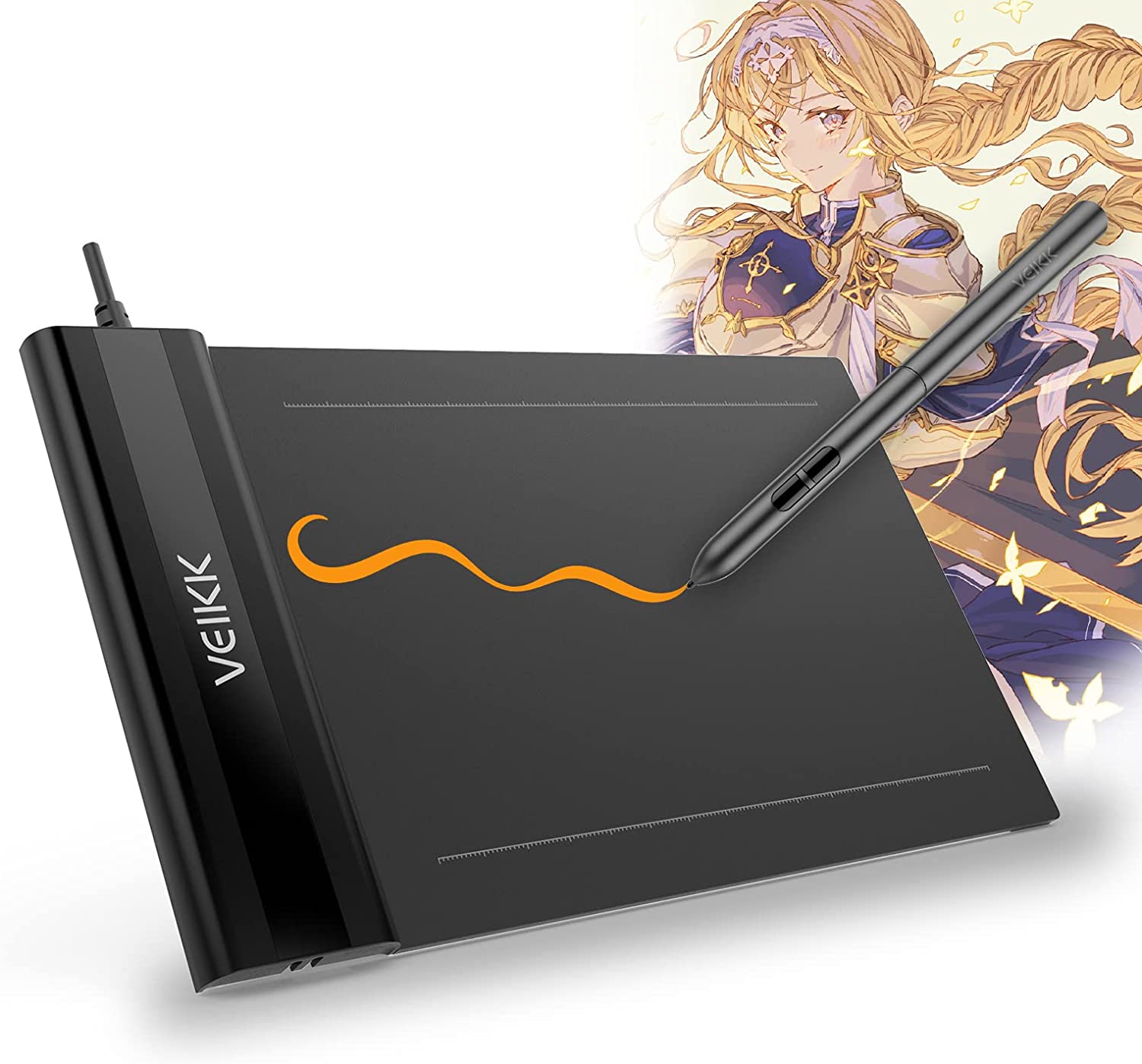 مشخصات تبلت طراحی ویک VEIKK Drawing Tablet مدل S640 -2022 - ارسال 15 الی 20 روز کاری‎